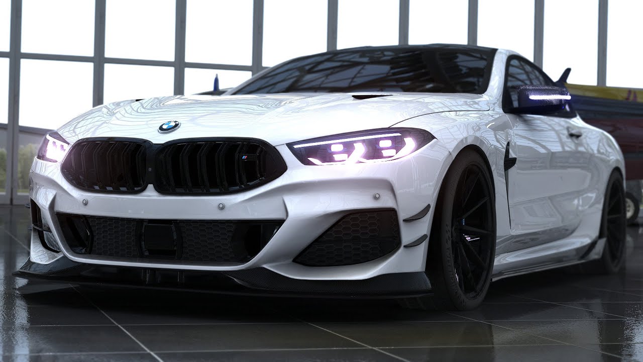 BMW M8 Competition 900 HP In Hong Kong / Assetto Corsa / Car Mod - YouTube
