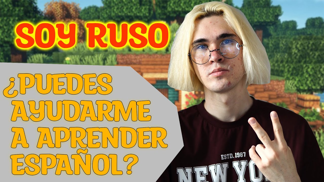 ¿Puedes ayudarme a aprender español? - YouTube