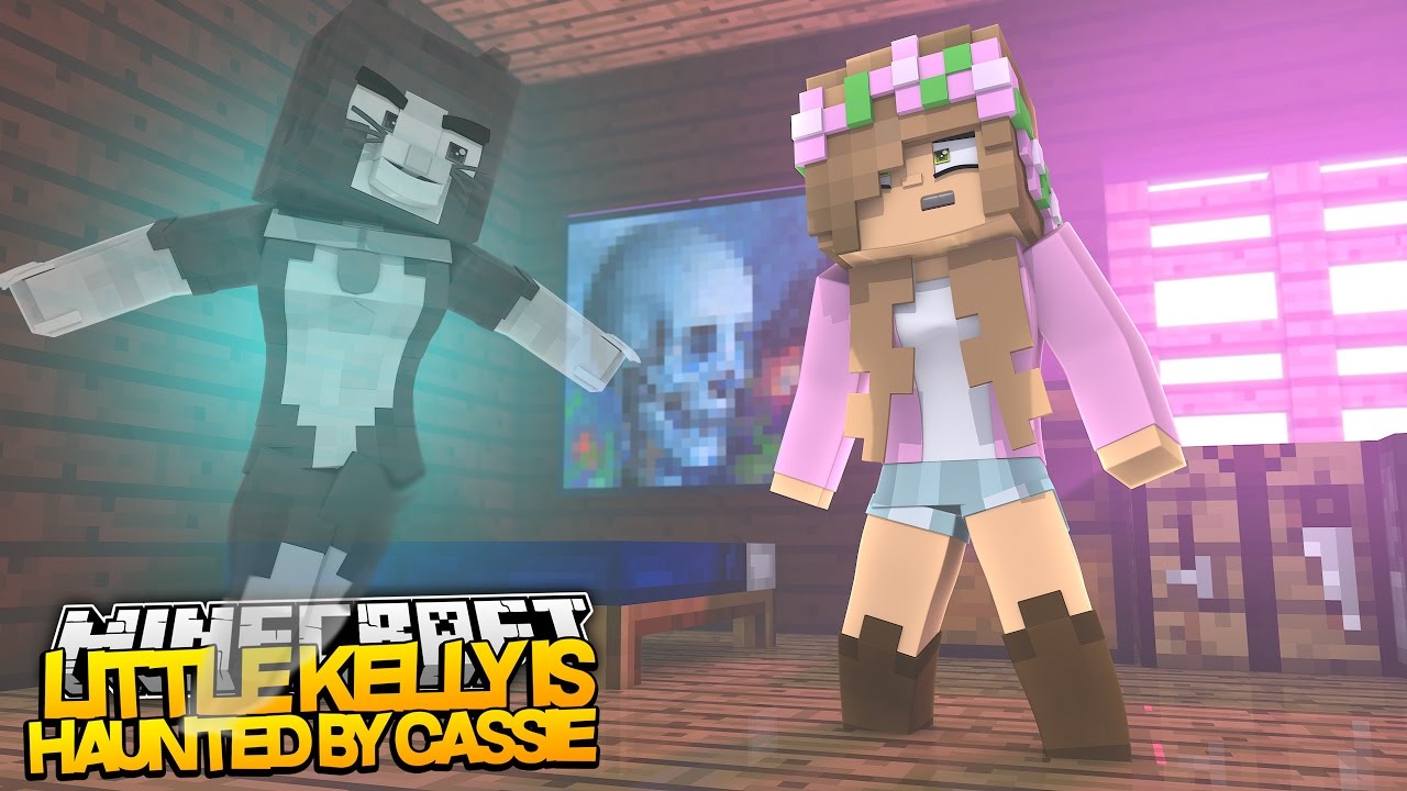 HAUNTED BY DEAD CASSIE | AM I DEAD? Minecraft Little Kelly (Custom ...