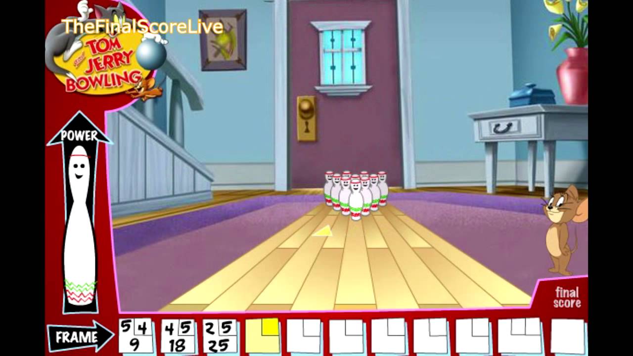 Tom and Jerry Bowling Game - Tom and Jerry Online Games - YouTube