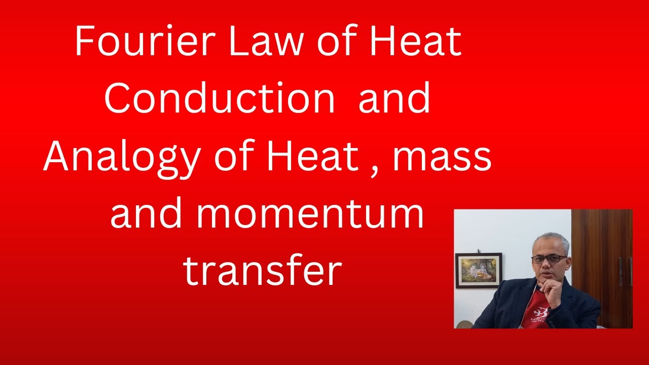 Fourier law of heat conduction and Analogy between heat, mass and ...
