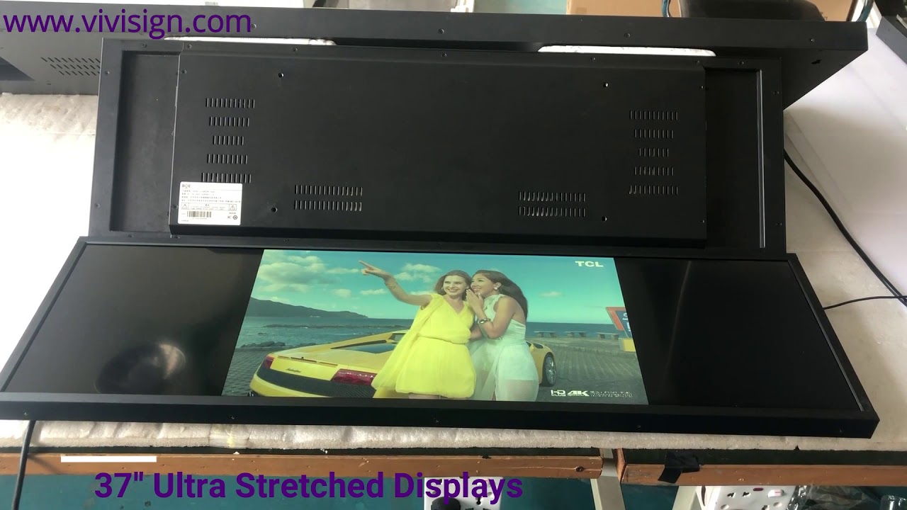 37'' Stretched Displays - YouTube