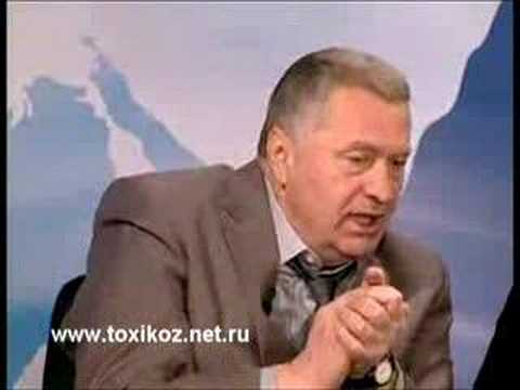 Жириновский бьёт Гоцу на теледебатах