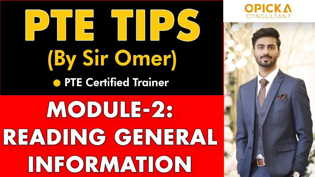 PTE Reading Module 2 Tips by Sir Omer || PTE Tips & Tricks by Sir Omer ...