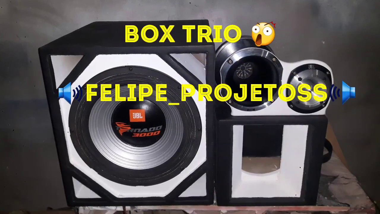 COMO FAZER BOX TRIO/ CAIXA - MEDIO CORNETA E TWITTER - YouTube