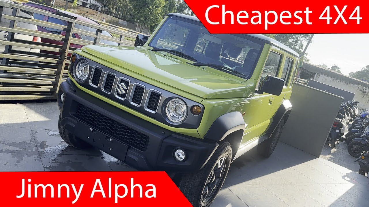 Maruti Suzuki Jimny Alpha | Walkaround | Kinetic Yellow | Affordable ...