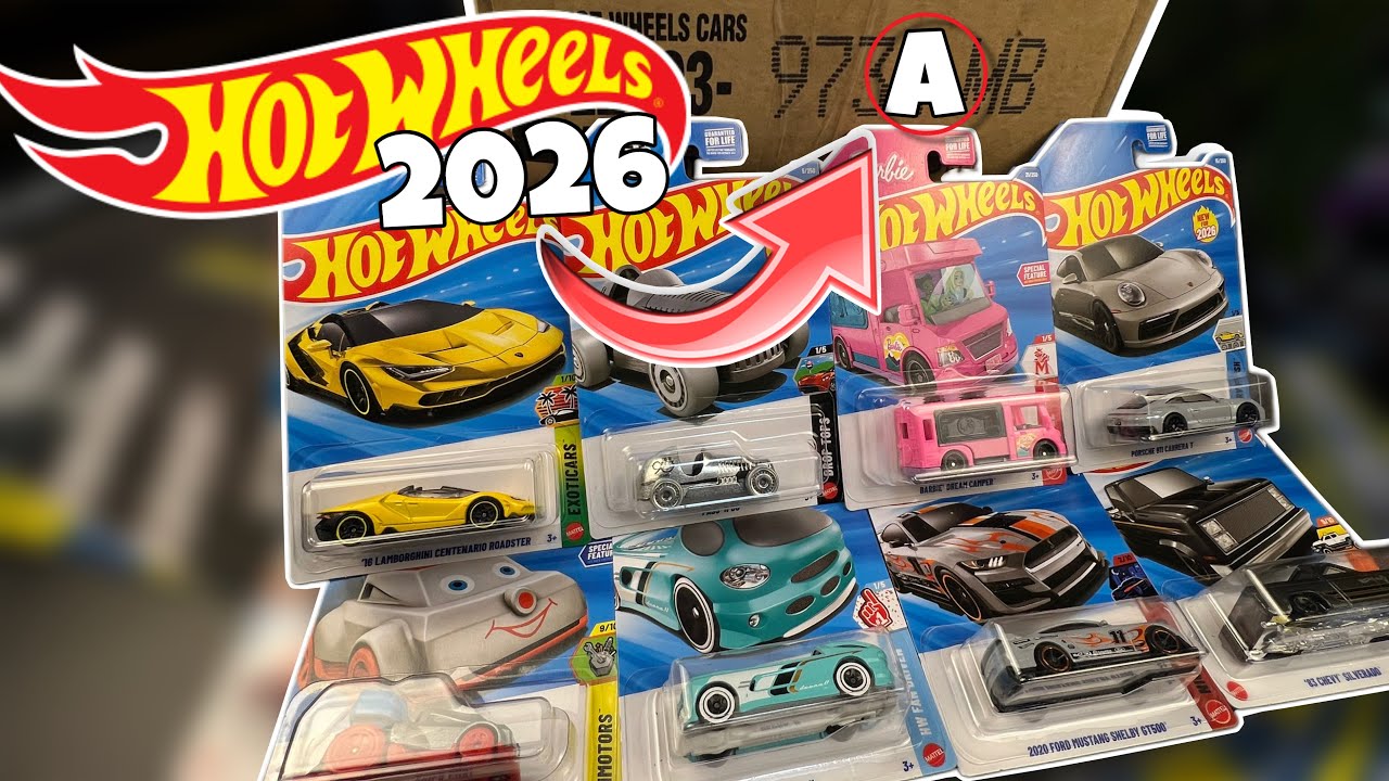 Caja de HOT WHEELS A 2026 / Empezamos con todo para la colección! - YouTube