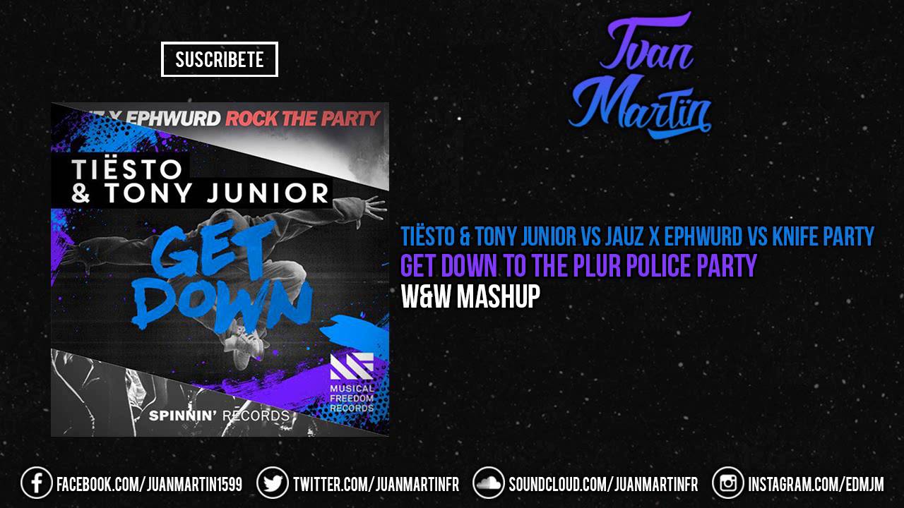 Get Down To The Plur Police Party (W&W Mashup) - YouTube