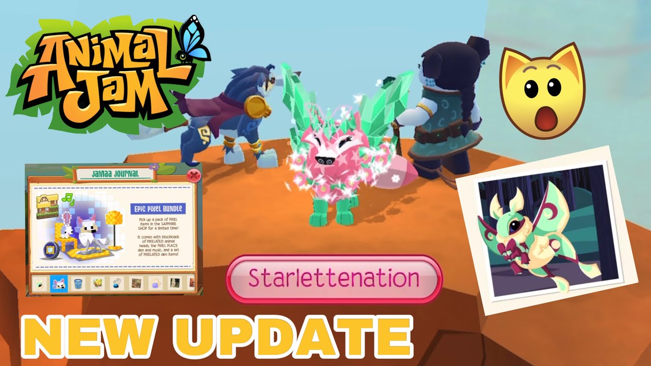 Animal Jam MOTHS & Pixel Bundle Have Arrived!! 👾 - YouTube