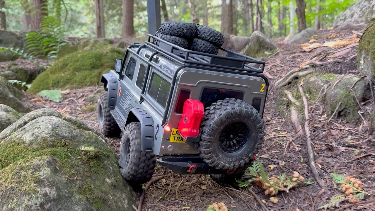 TRAXXAS TRX4 DEFENDER - boyne valley #traxxas #trx4 #defender #4k #d110 ...