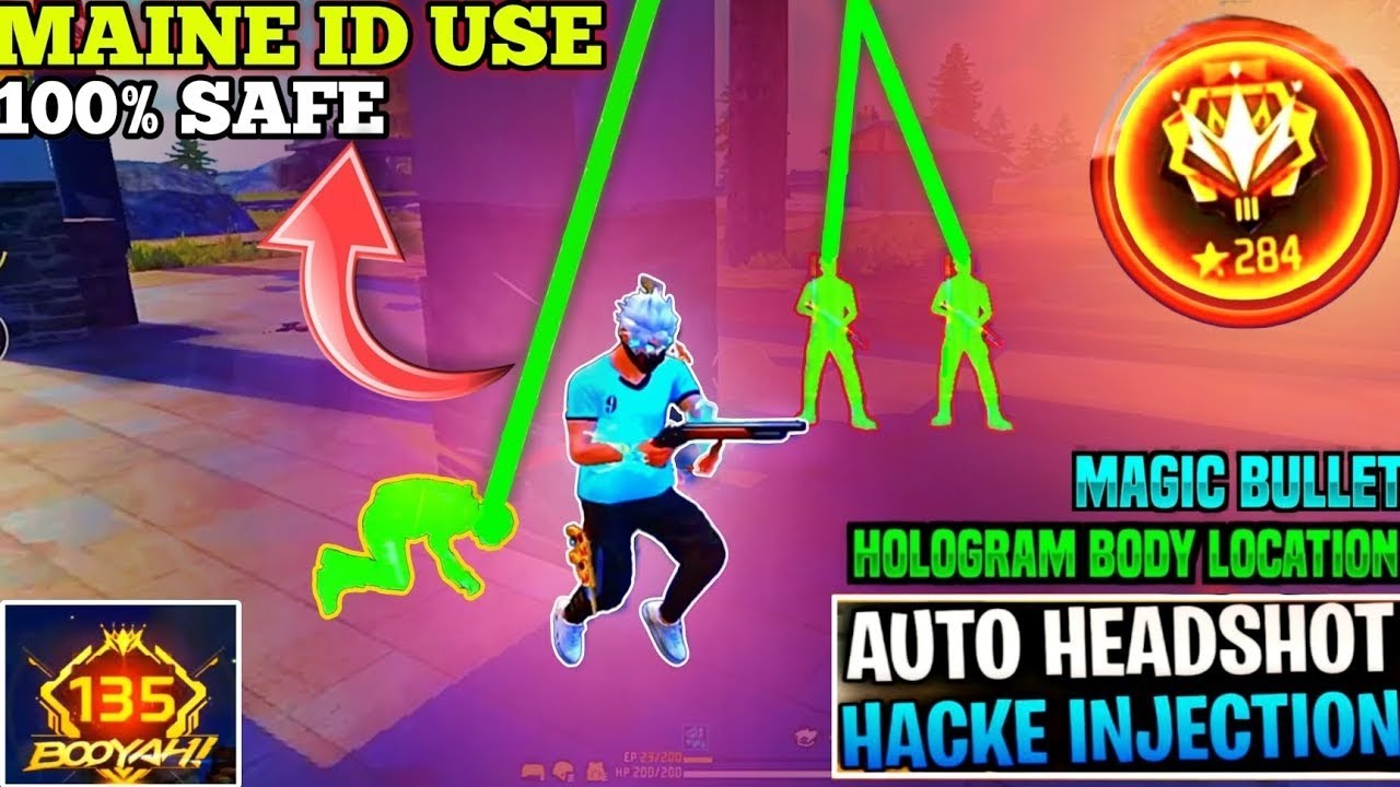 OB45 Update Free Fire Max Magic Bullet injector Hack 100 % Antiban All ...