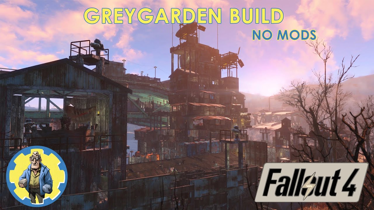 Fallout 4 - Greygarden Build NO MODS - YouTube