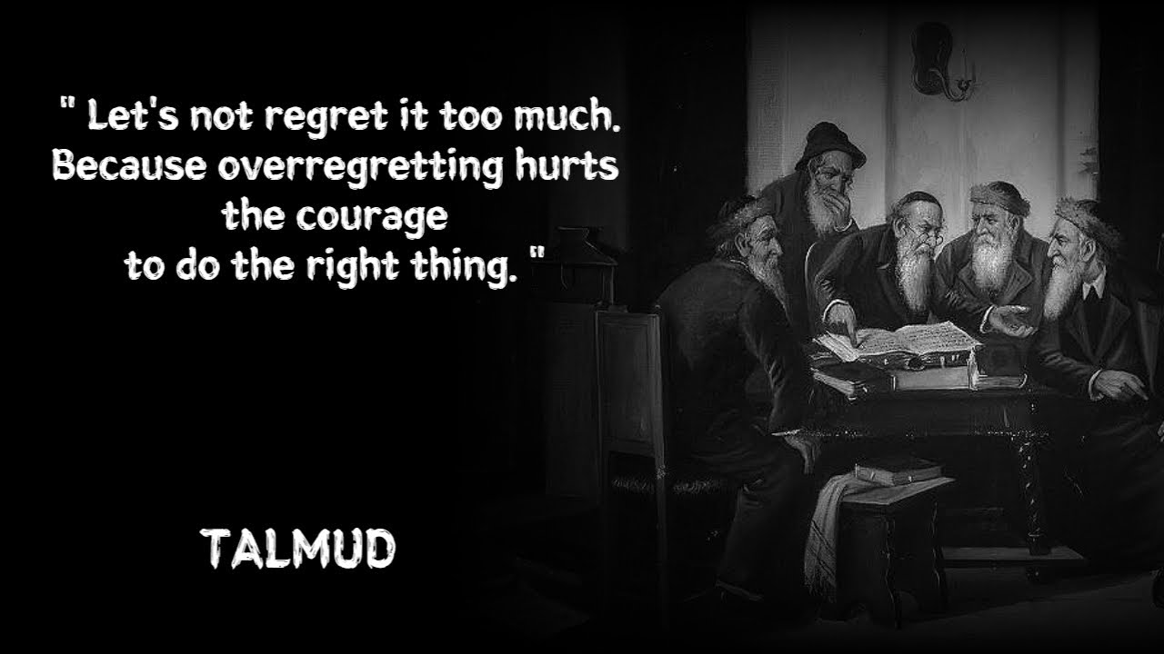 Talmud Quotes with Wisdom and Insight in Life - YouTube