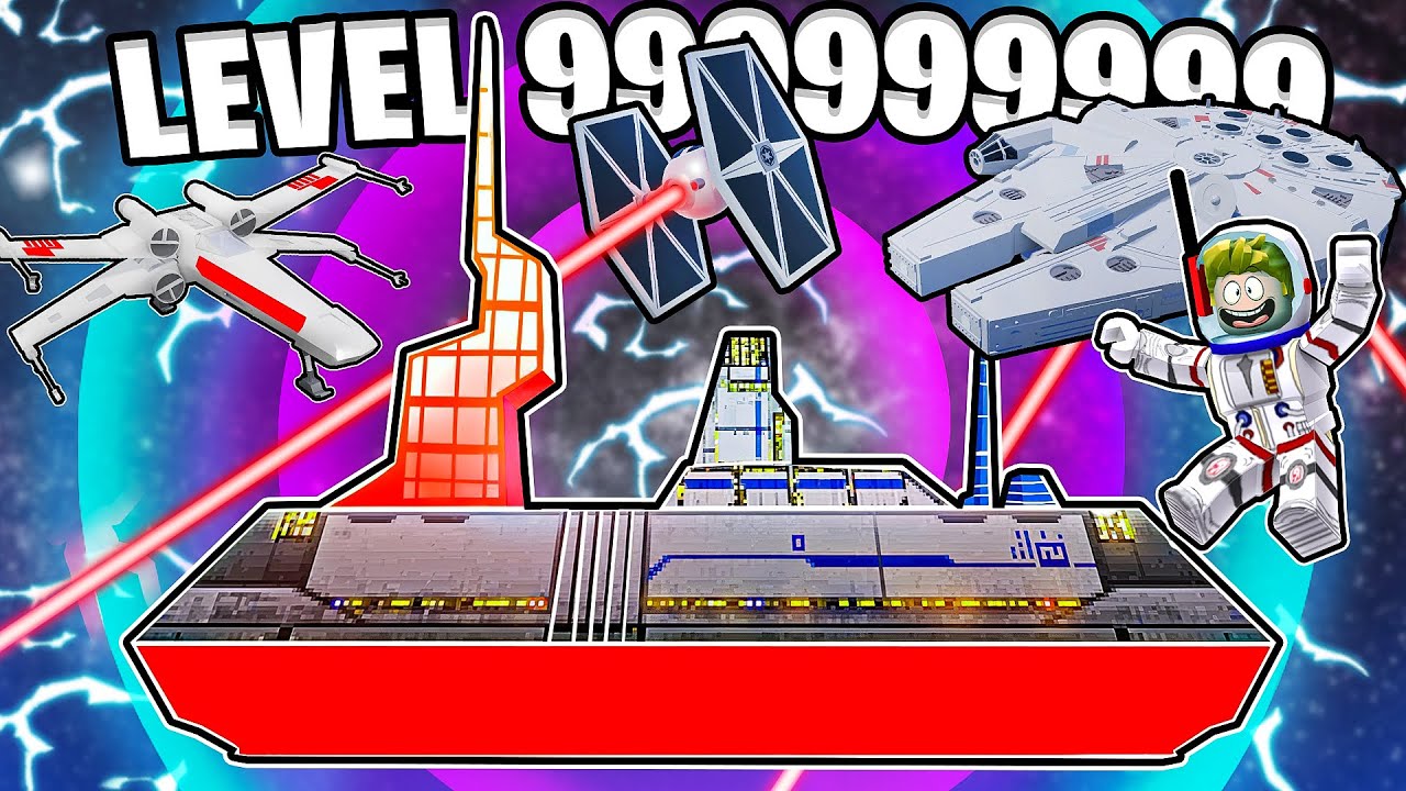 CONSTRUA UMA BASE ESPACIAL COM NAVES NO ROBLOX ! - YouTube