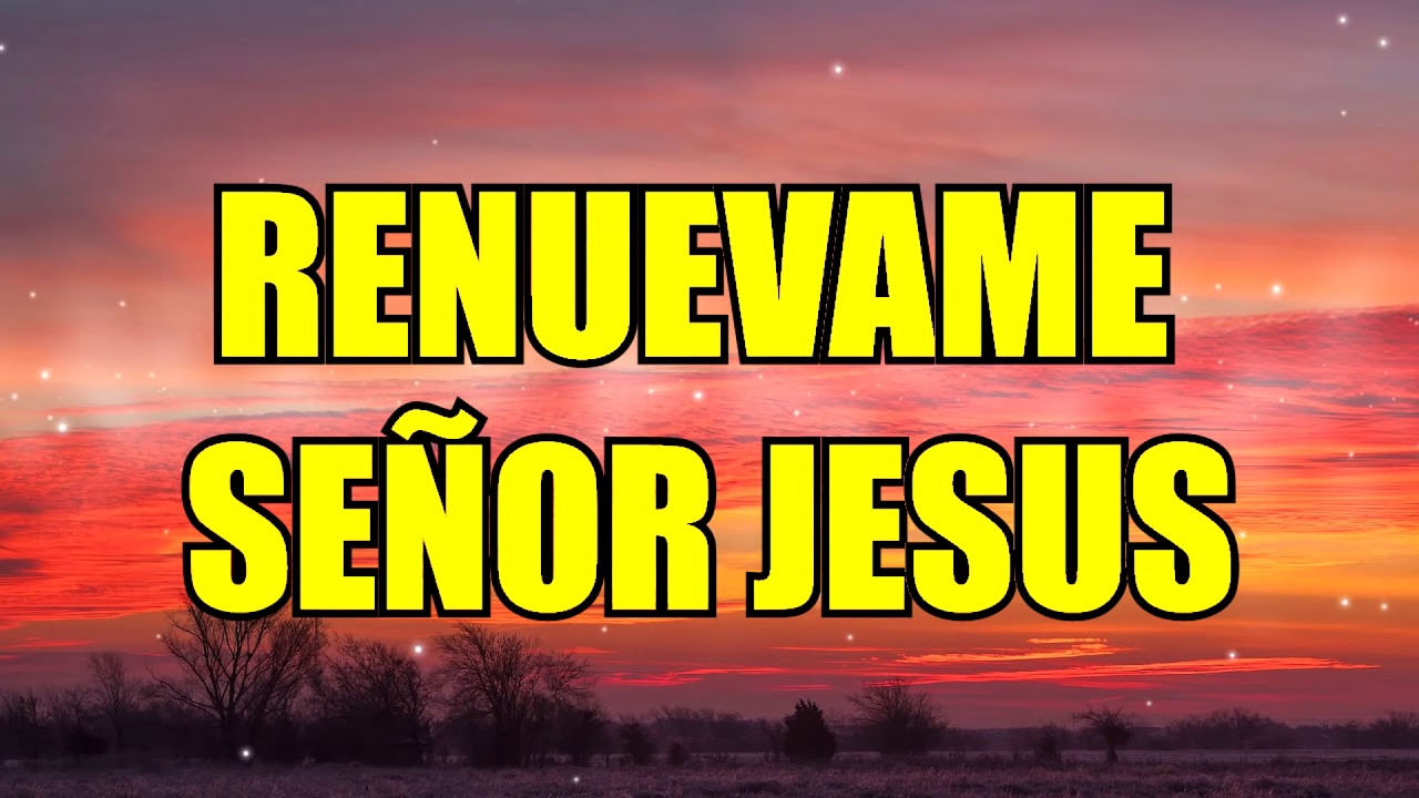 Renuevame Karaoke PISTA - YouTube