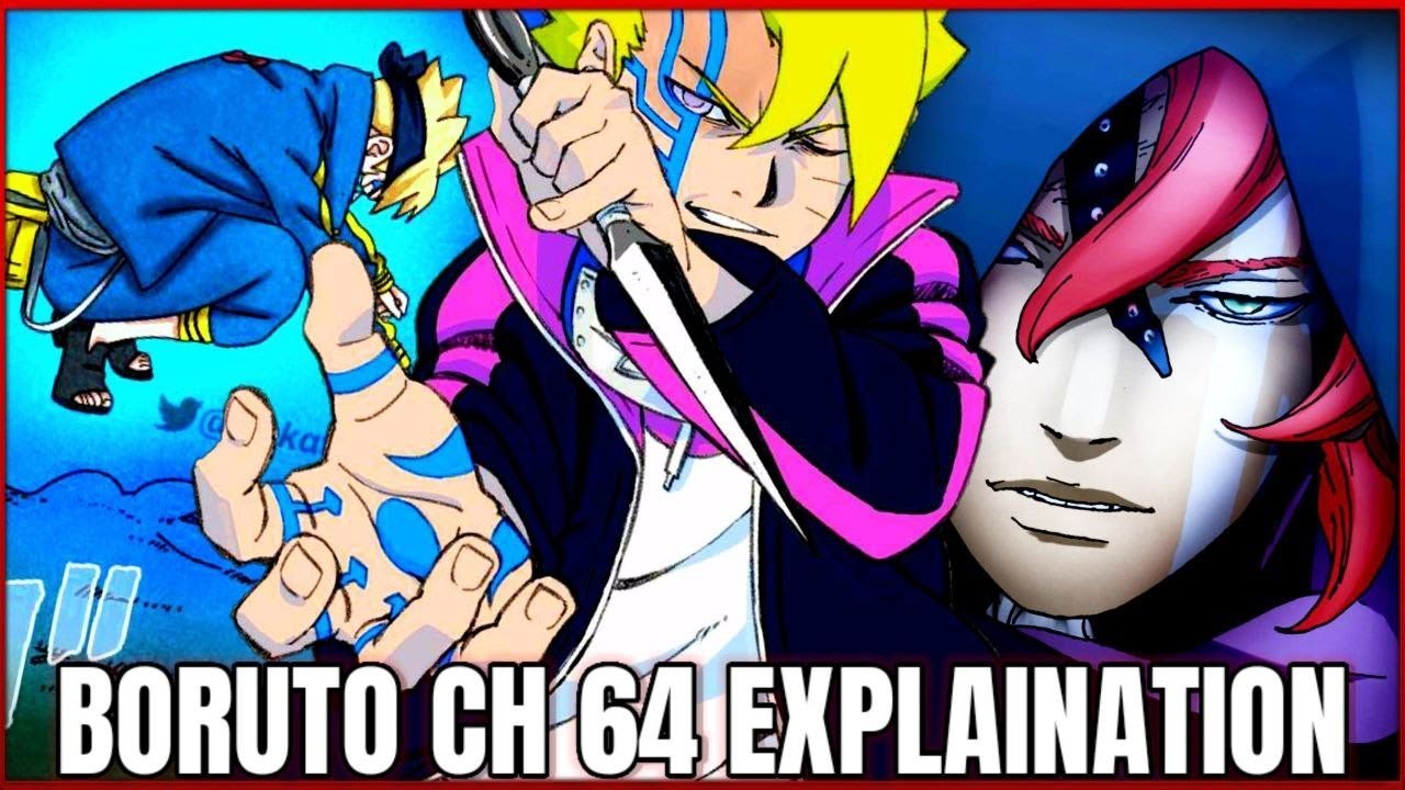 Boruto ch 64 Coloured Hindi explanation | Boruto vs Code the godly ...