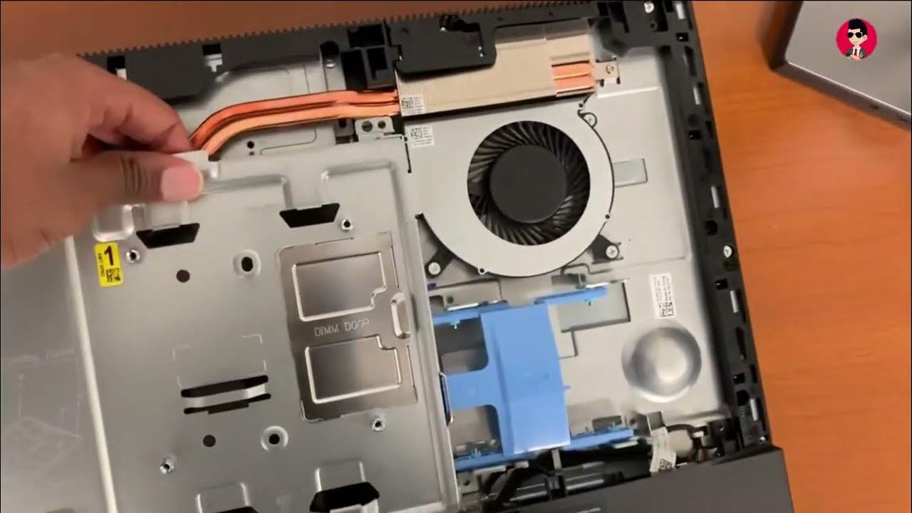 DELL OptiPlex 7470 7780 AIO Series Disassembly RAM SSD Hard Drive Upgrade Repair Replacement ...