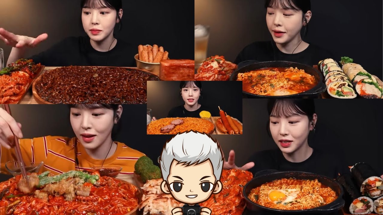 Eat with Boki Mukbang Compilation - YouTube