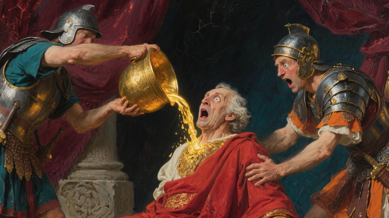 RICHEST ROMAN DIED CHOKING ON GOLD! The BRUTAL END of Marcus Crassus ...