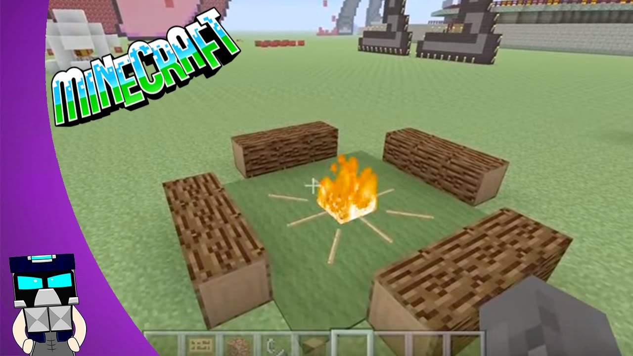 Tutorial Fogata decoracion Minecraft / Como hace runa Fogata en ...