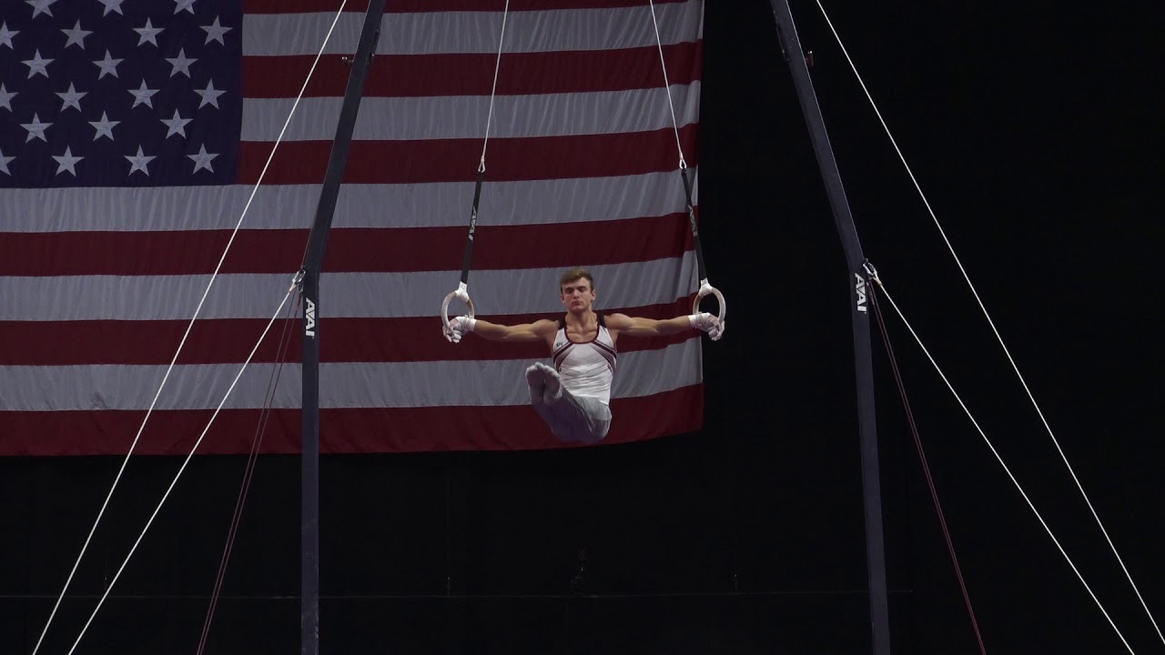 Curran Phillips - Still Rings – 2018 U.S. Gymnastics Championships ...