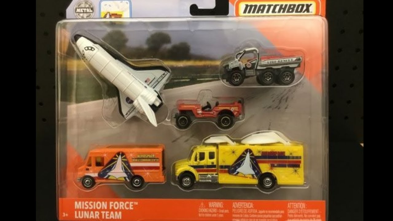 Matchbox 2020 Mission Force Lunar Team Unboxing - YouTube