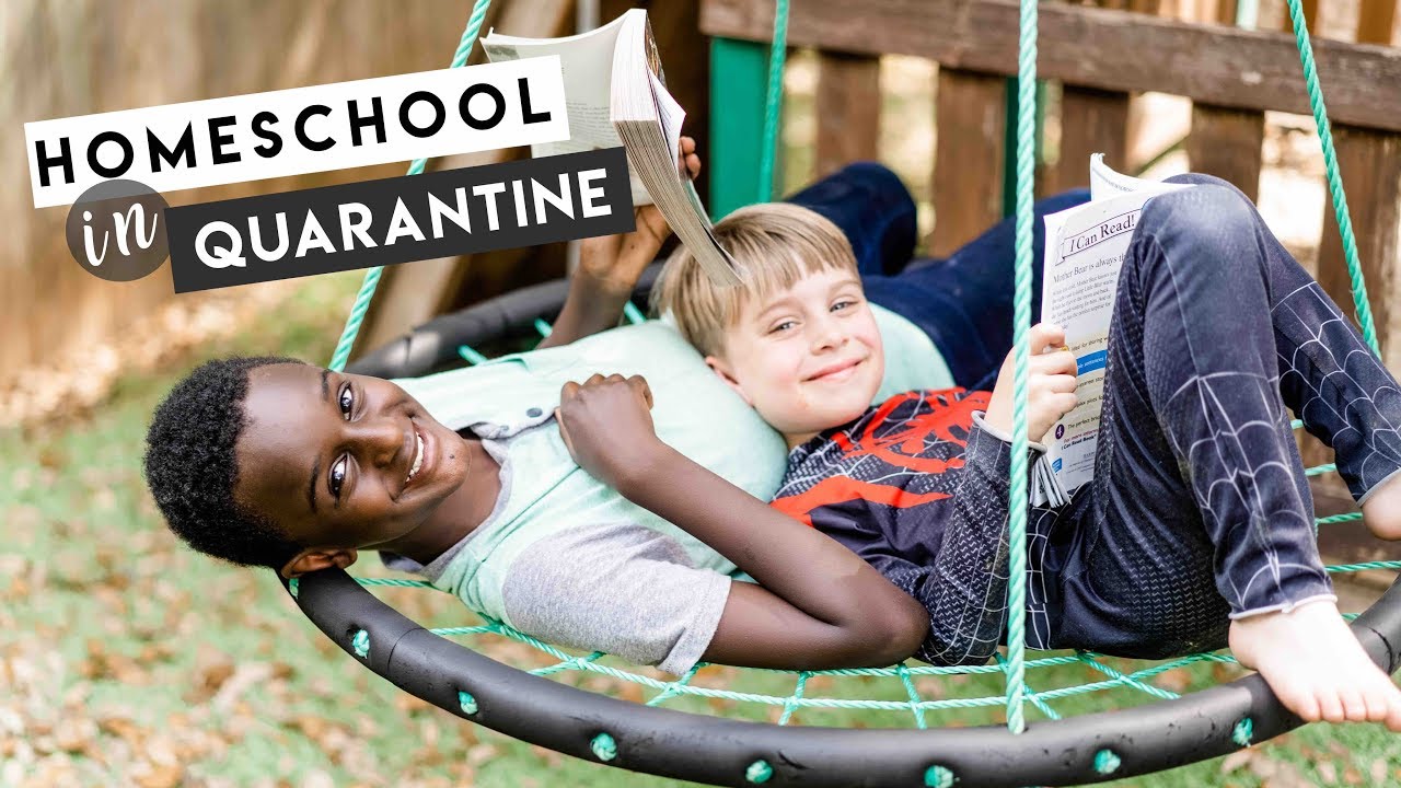 Homeschooling our 7 Kids in Quarantine // NEW ROUTINE! - YouTube