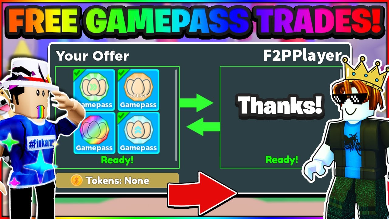 I Give Every Player Their FAVORITE Roblox Clicker Simulator Gamepass ...