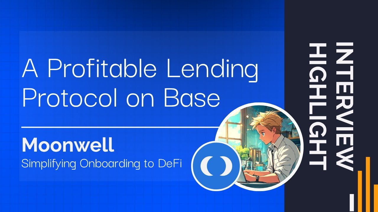 A Profitable Lending Protocol on Base | Moonwell ($WELL) - YouTube