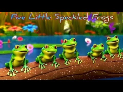 Five Little speckled Frogs song for kids|Five Little speckled Frogs ...