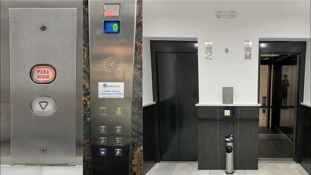 Express Elevators @ Edificio Callao - Madrid, Spain - YouTube