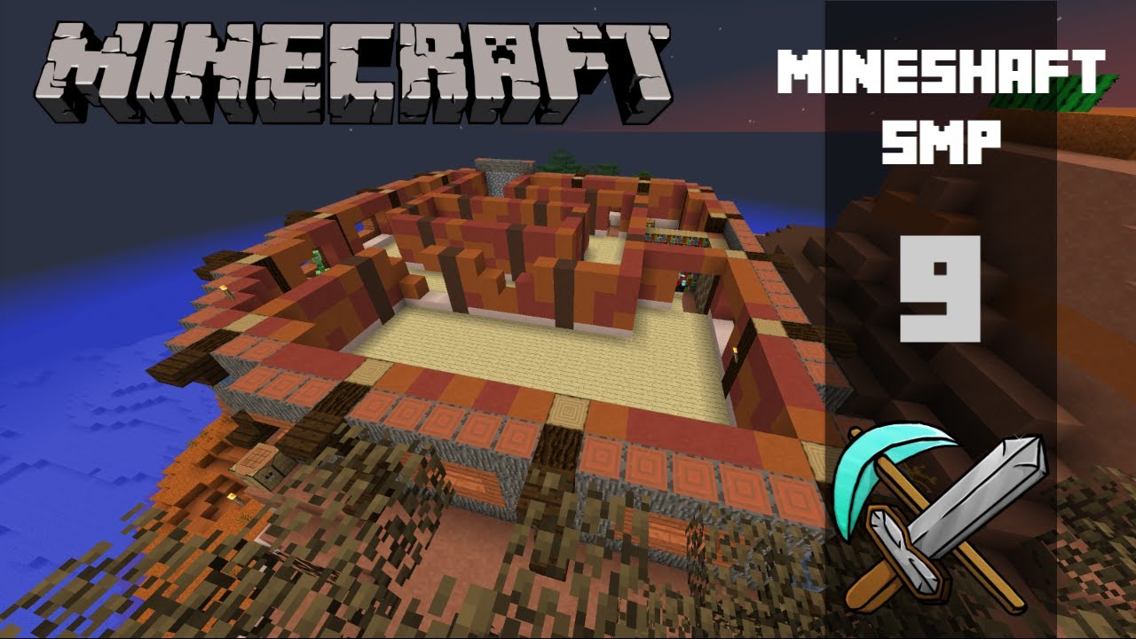 Mineshaft SMP | Episode 9 | Funky Biomes & House Walls - YouTube