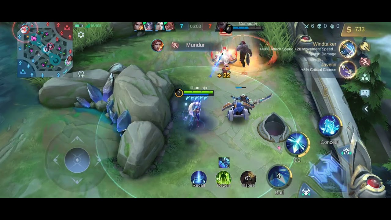 tried offline mode and met the stubborn | #mlbb - YouTube
