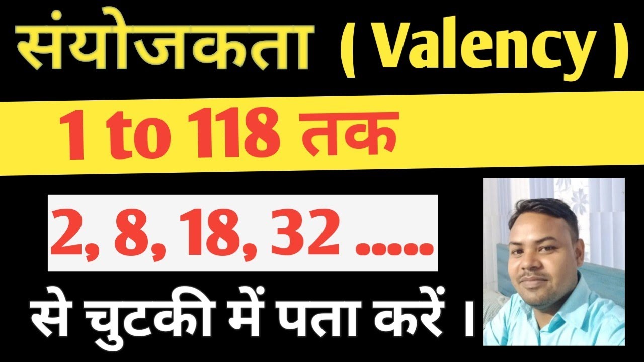 Valency Trick 1 To 118 Elements How To Find Valency Of All Elements valency-trick-1-to-118-elements-how-to-find-valency-of-all-elements