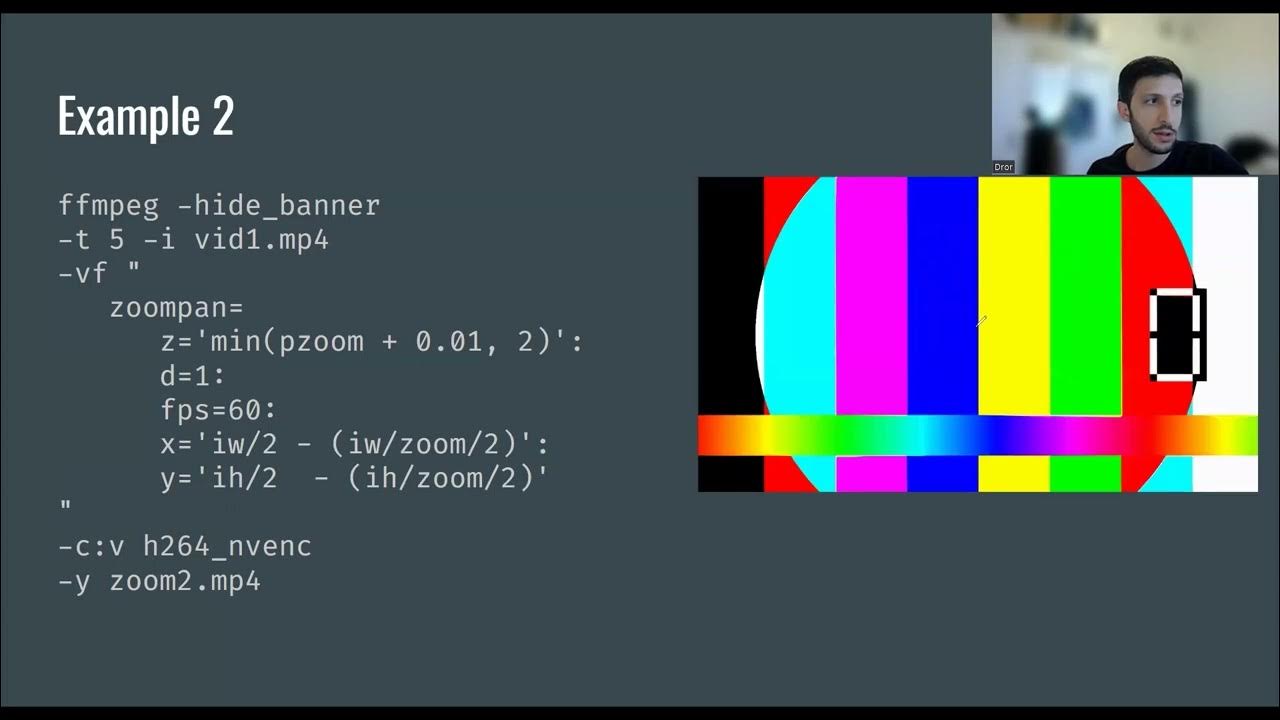 FFmpeg Zoom and Pan filter - YouTube