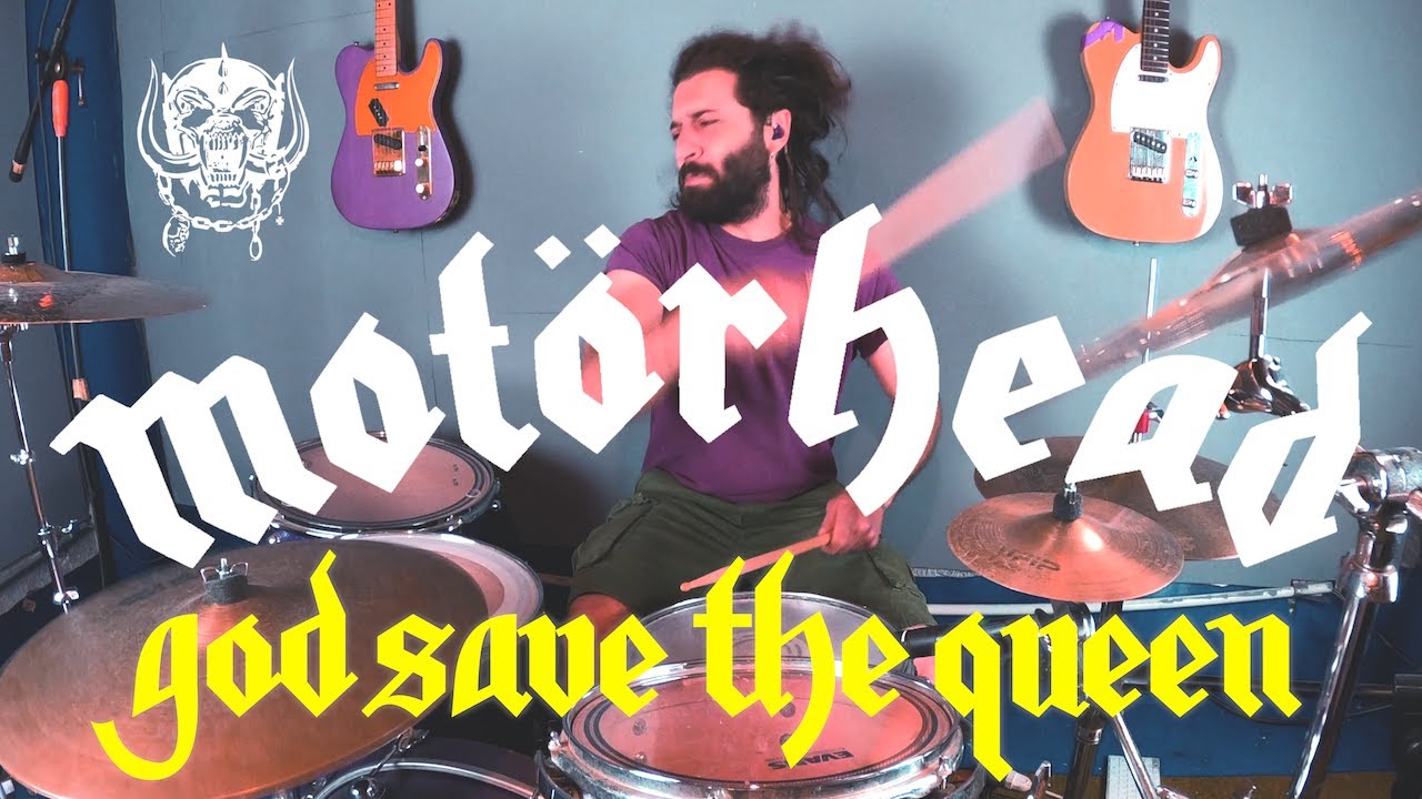 MotÖrhead God Save The Queen Sex Pistols Drum Cover Youtube