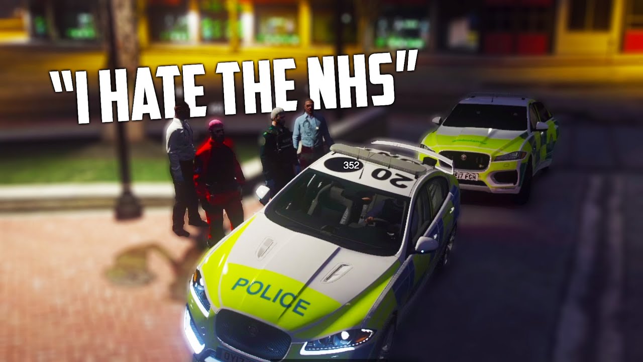 Andrew Logan Hates the NHS because of this... (GTA RP FiveM CMG) - YouTube