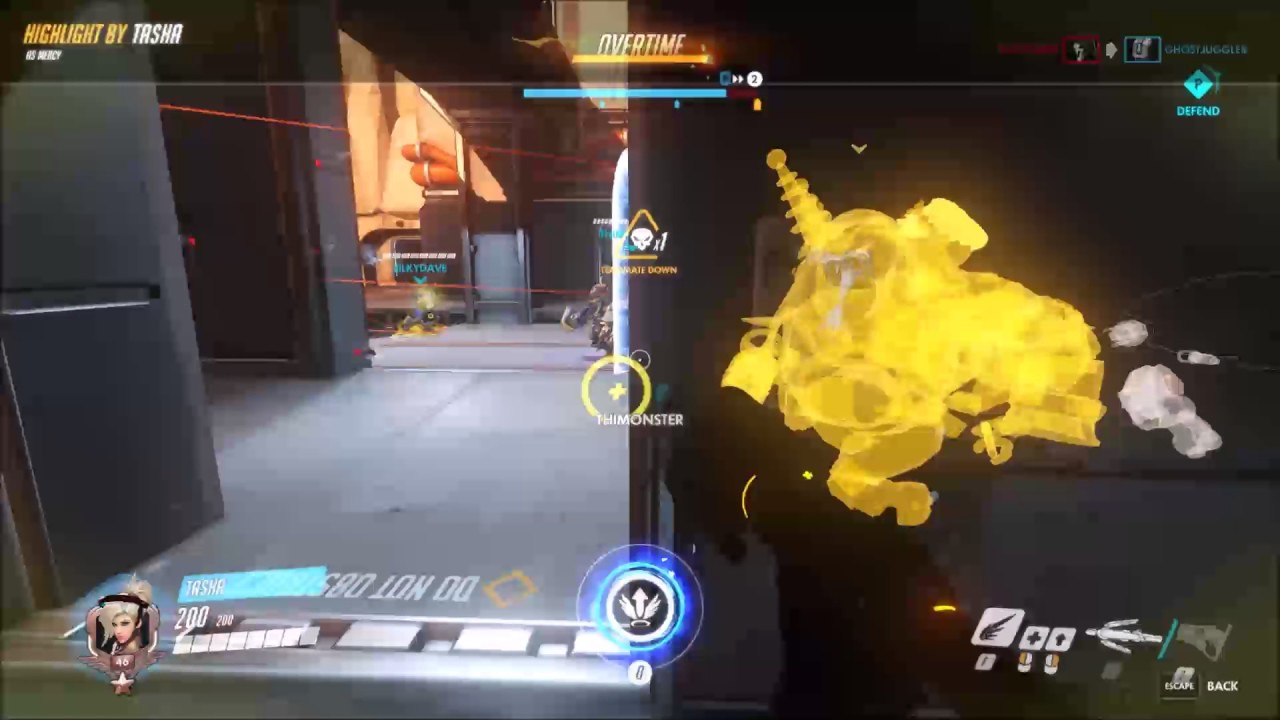 Mercy 4 Man Game Saving Ult - YouTube