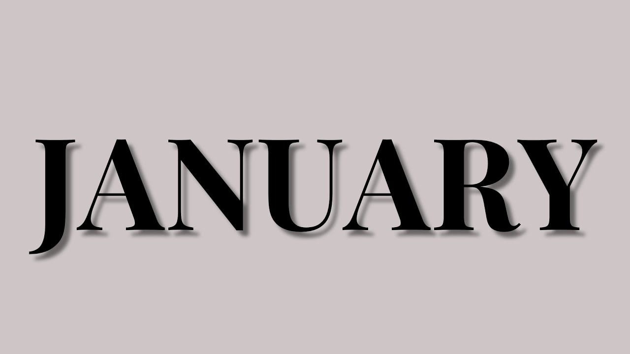 How to Pronounce January in English - YouTube