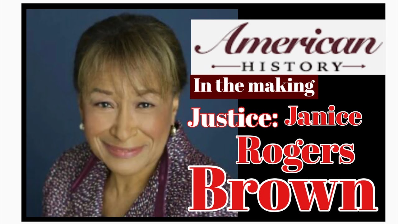 Justice: Janice Rogers Brown - YouTube