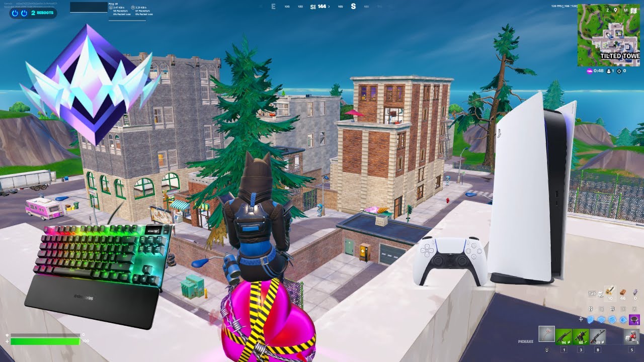 Fortnite High Elimination Ranked Reload Chapter 2 Remix PS5 Gameplay ...