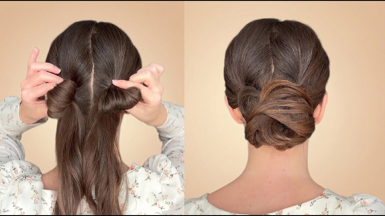 VOLUMINOUS BUN TUTORIAL! - YouTube