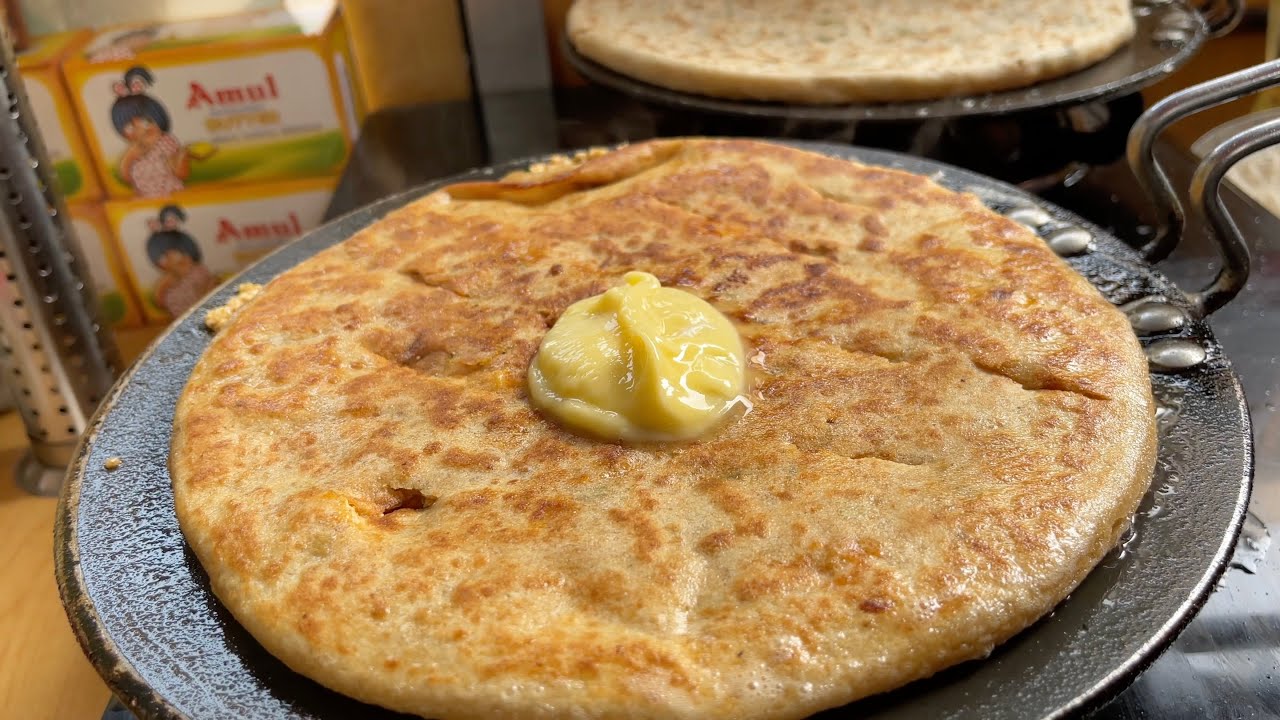 Mumbai s Biggest Aloo Paratha Indian Street Food YouTube mumbai-s-biggest-aloo-paratha-indian-street-food-youtube