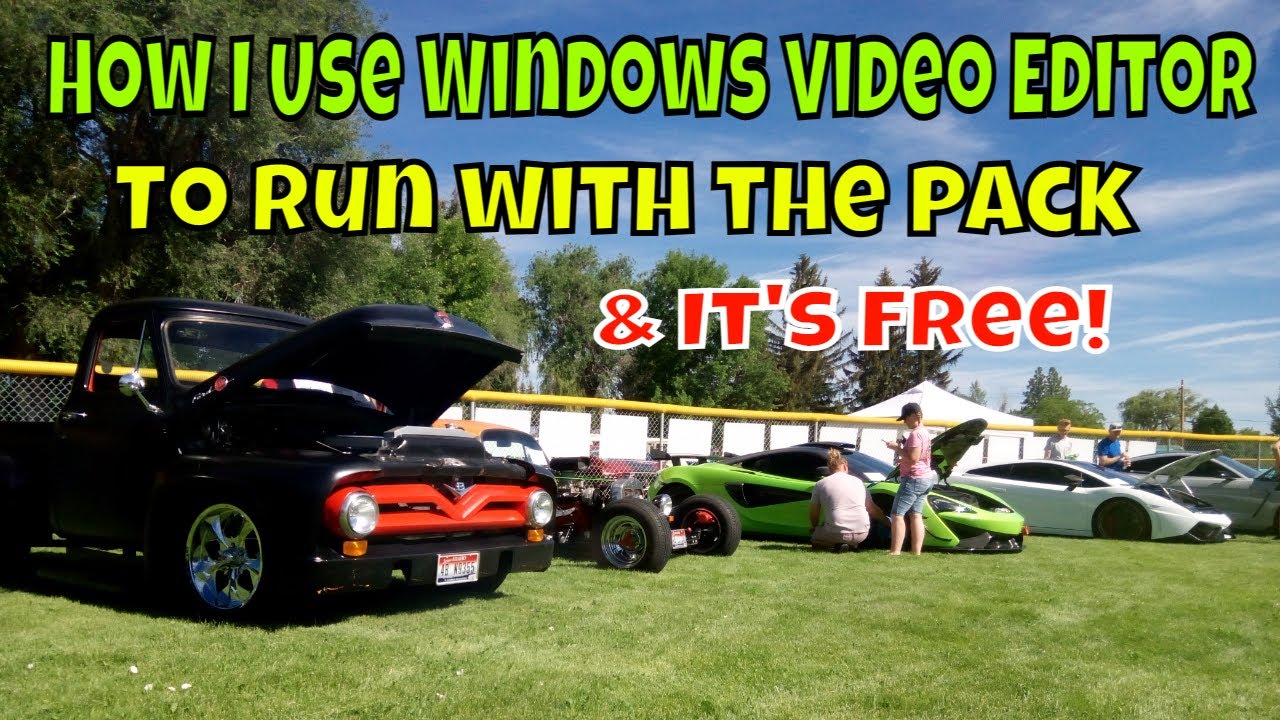 How I Edit My Video's Using Window's Video Editor - Live - - YouTube