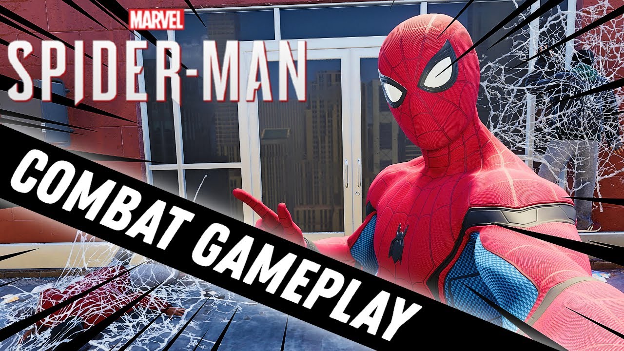 MARVEL'S SPIDER-MAN - Combat Gameplay Showcase - YouTube