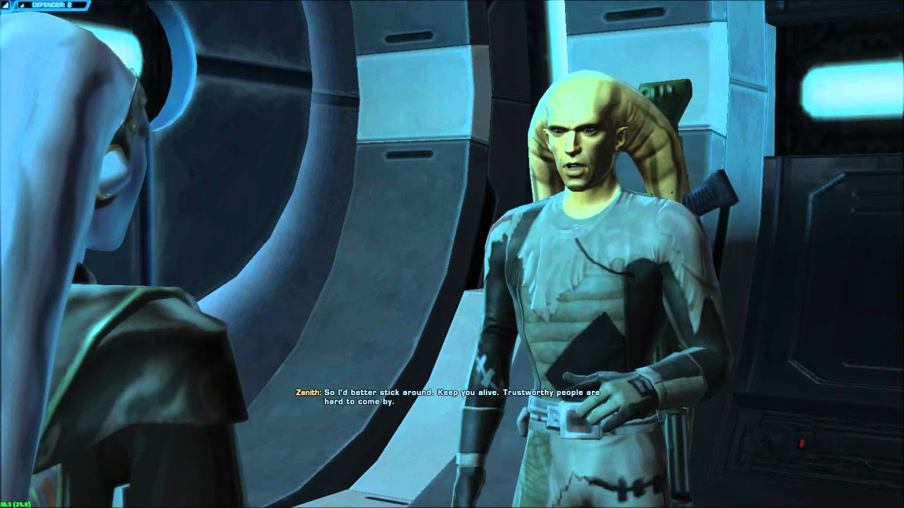 SWTOR JC Twelvth Conversation with Zenith - Trust - YouTube