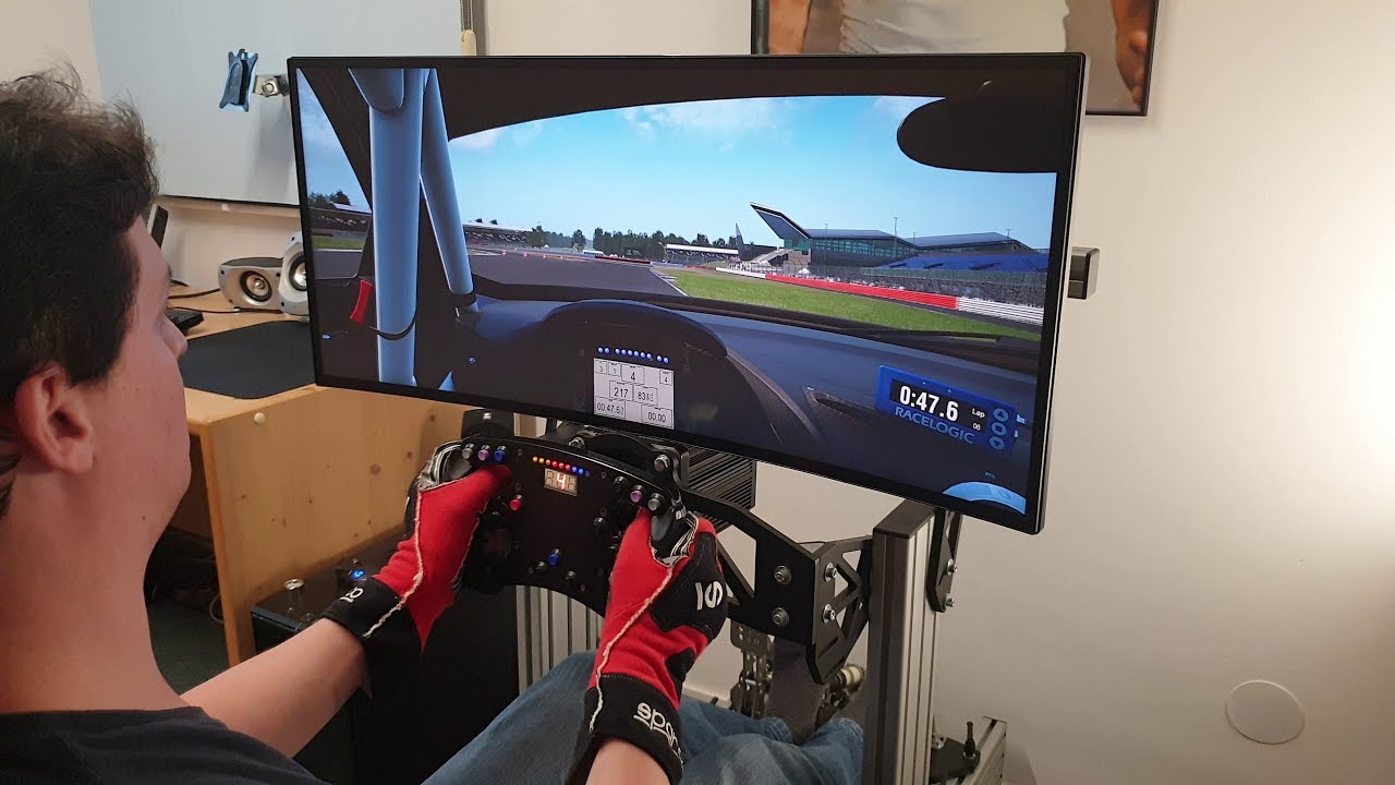 ACC Audi R8 GT3 @ Silverstone Direct Drive FFB Wheel + HE Ultimate ...