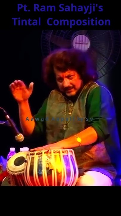 Pt Kumar Bose playing Pt Ram Sahayji's Tintal Composition #kumarbose #music #drums #tabla - YouTube