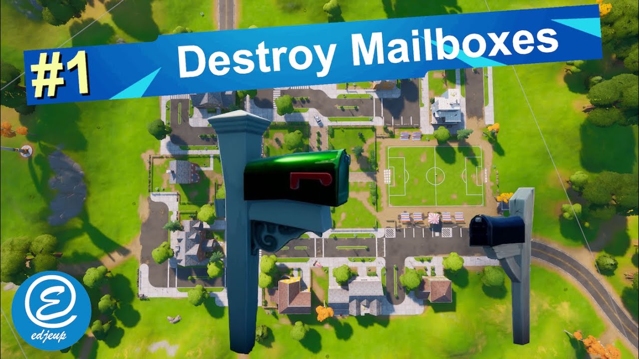 Destroy Mailboxes Location - Fortnite Battle Royale (Nederlands ...
