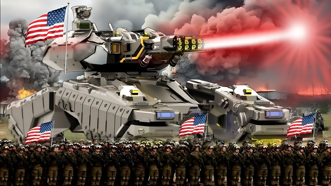 NOTHING CAN STOP IT! American Laser Tanks Brutally Attack Russian ...